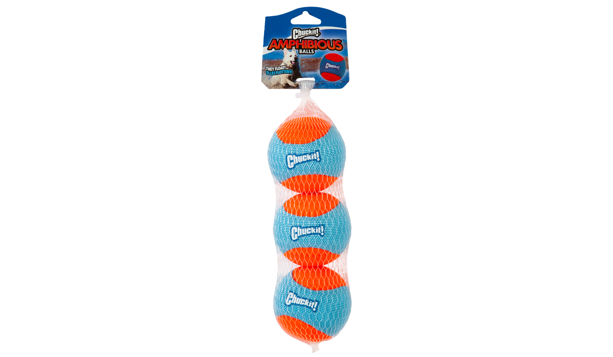 Chuckit! Amphibious Fetch Balls 3 Pack | Petmate