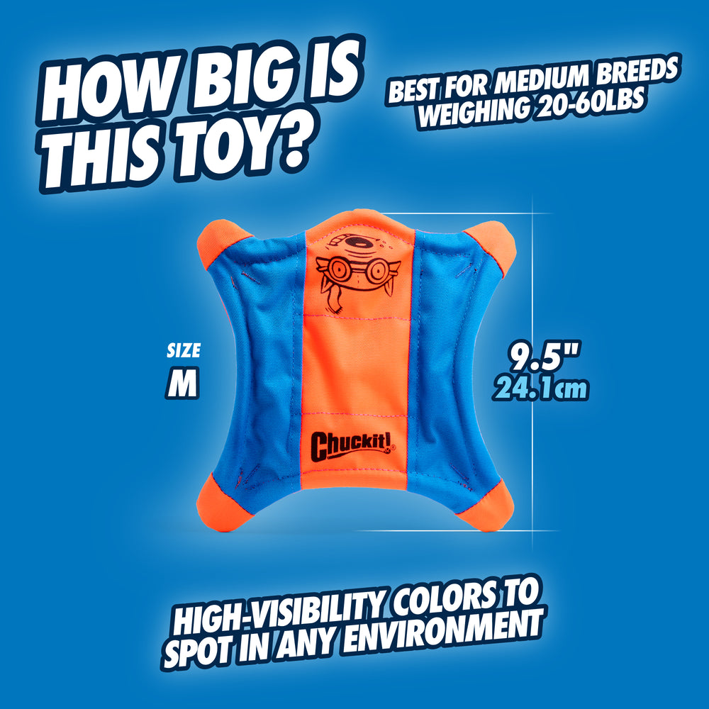 Chuckit! Flying Squirrel Fetch Dog Toy | Petmsyr – Petmate