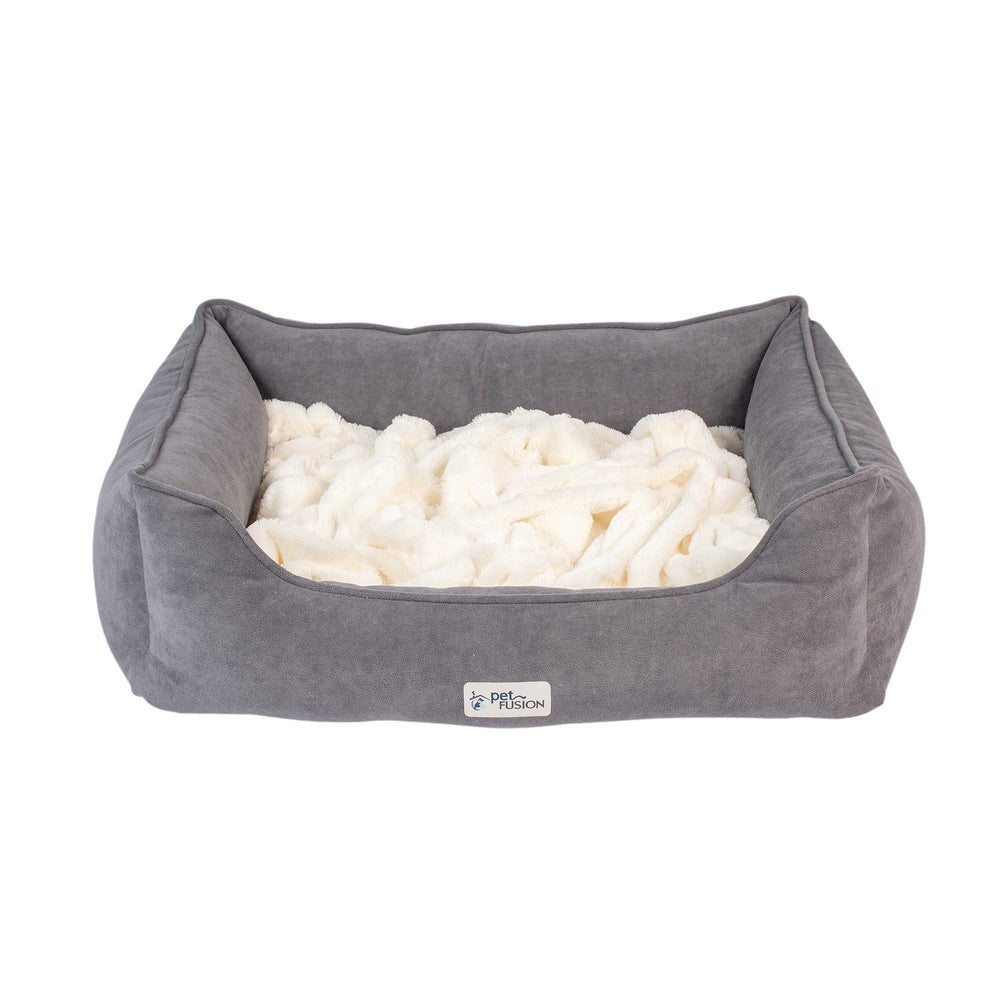 PetFusion Calming Cuddler Dog Bed – Petmate
