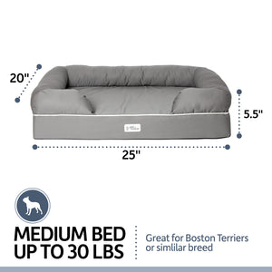 PetFusion Ultimate Dog Bed With Memory Foam | Petmate