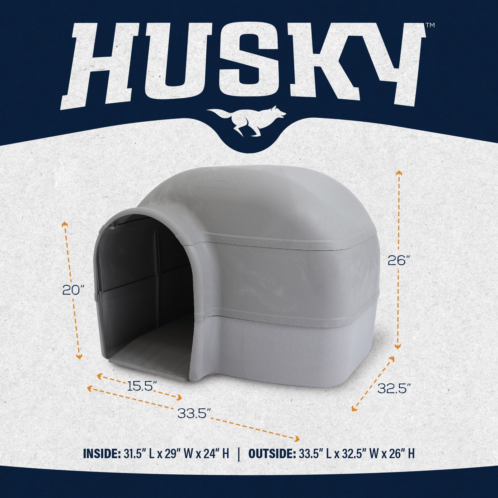Petmate Husky Dog House | Petmate